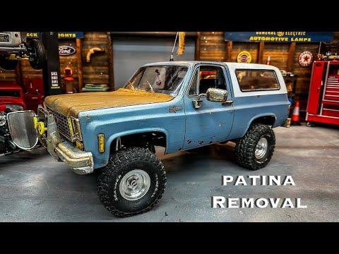 Removing Patina! Blue RC4wd Blazer Rebuild Part 1, Proline By The Fire ...