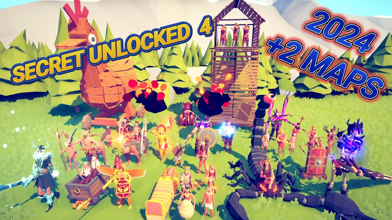 How to unlock all Secret Units Part 4 , +2 Maps , Totally Accurate ...