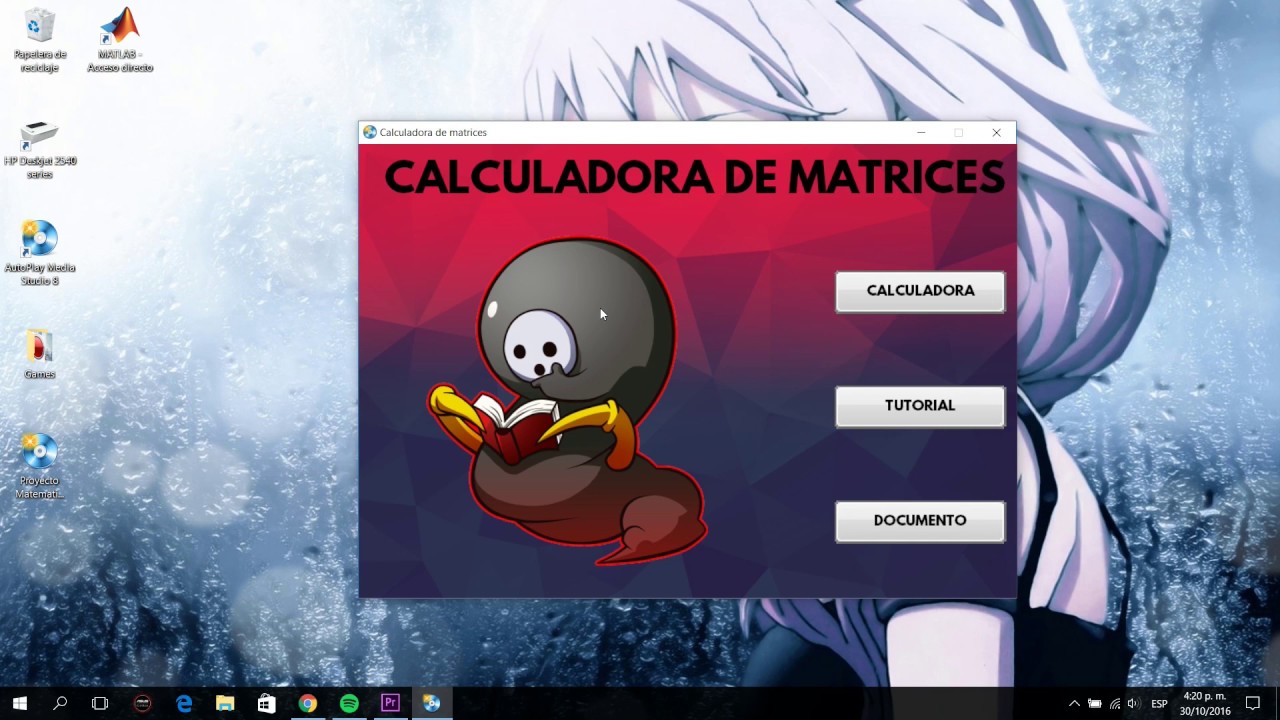 tutorial uso de calculadora de matrices - YouTube