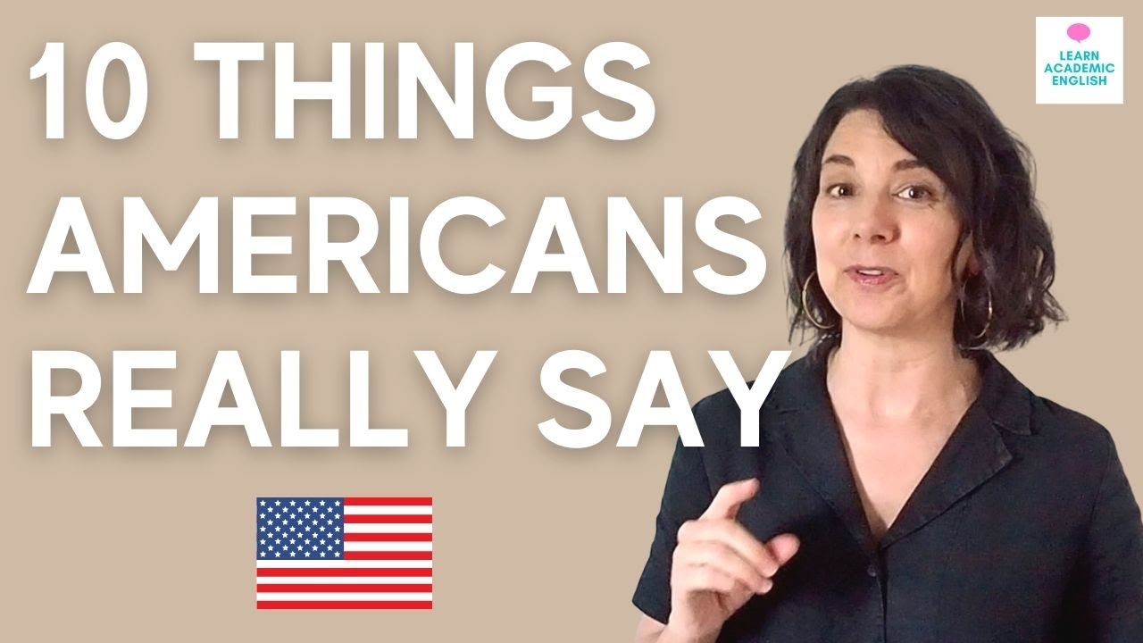 What Do AMERICANS Really Say? American English Conversation Tips - YouTube