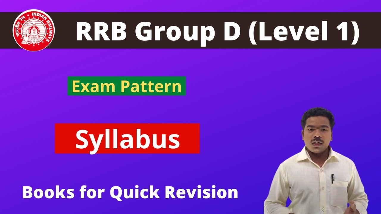 RRB Group D (Level 1) Exam Syllabus Discussion - Which Books to Study ...