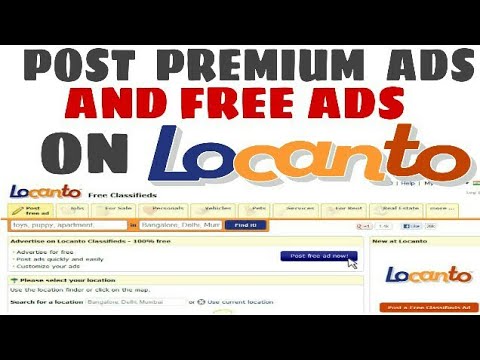 How to post premium ads on locanto || Locanto Premium Ads || Jankari ...