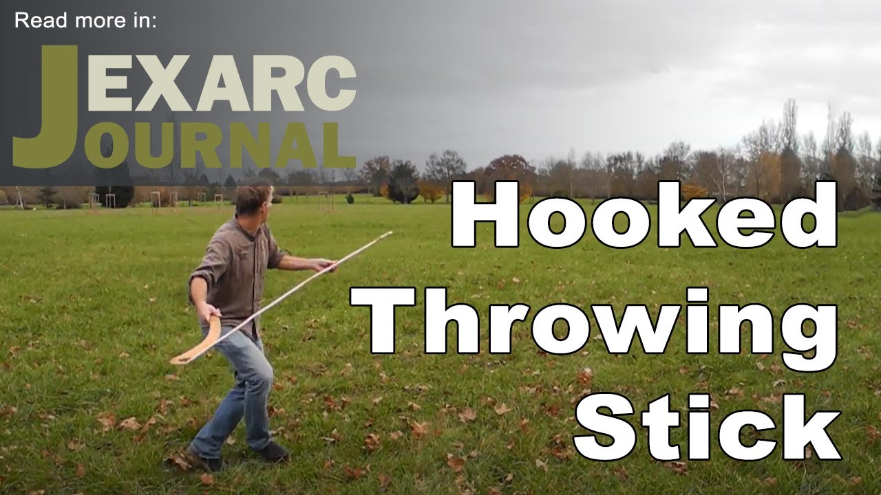 Hooked Throwing Stick (Luc Bordes) - YouTube