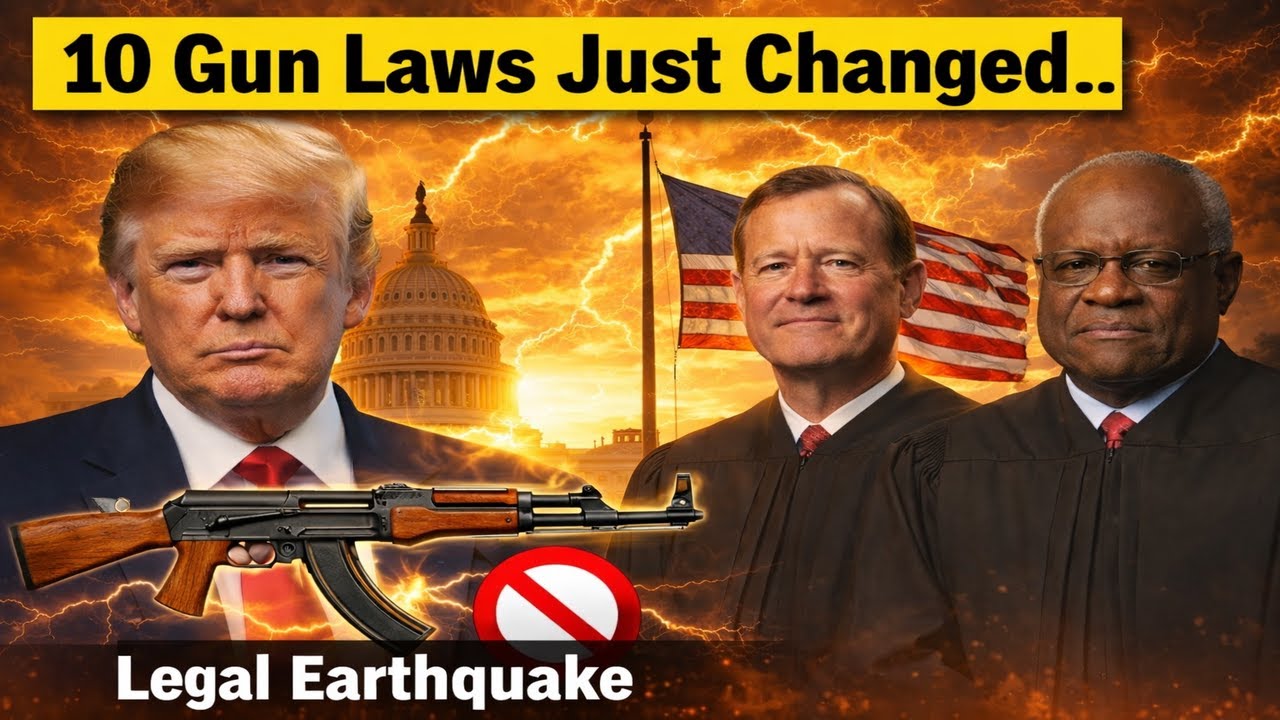 10 Gun Laws Just Changed — Supreme Court Ruling Explained - YouTube