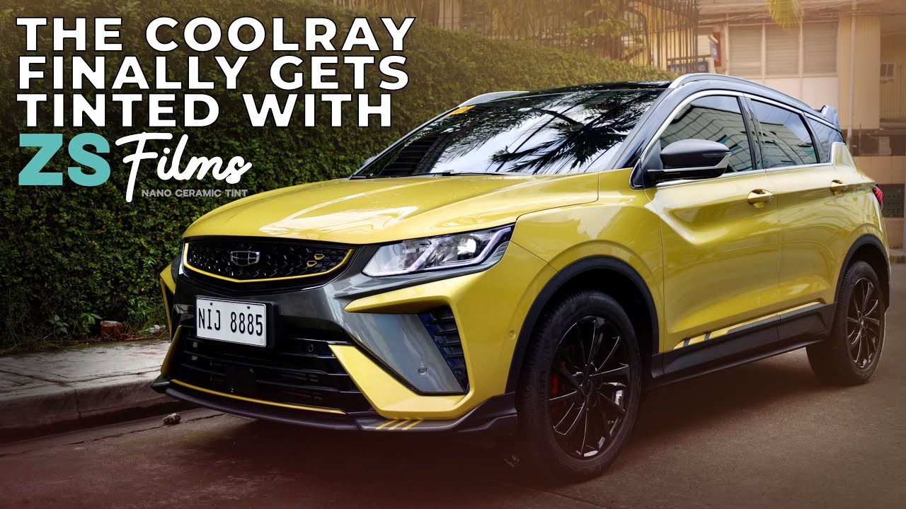 The Coolray Finally Gets Tinted with ZS Films Nano Ceramic Tint - YouTube