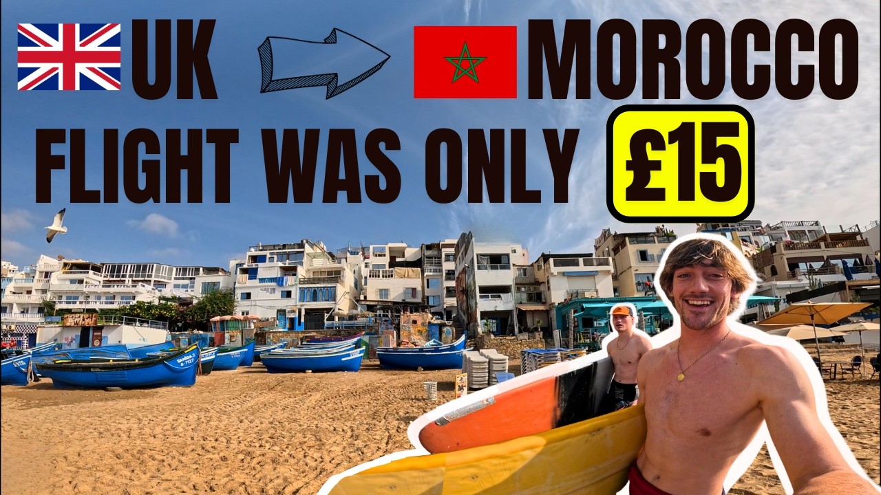 Cheapest Flight Ever? England to Morocco for £15! ️🤯 (HOW??) - YouTube