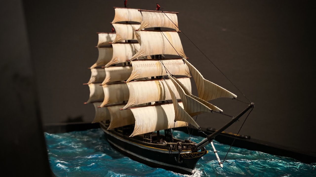 TEA BOAT IN A TEA BOX | Diorama - YouTube