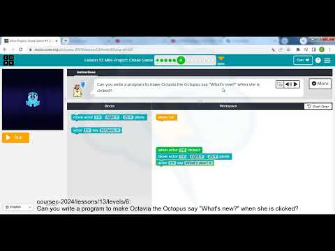 Learn Computer Science - Code.org - coursec-2024 L13L6 - YouTube