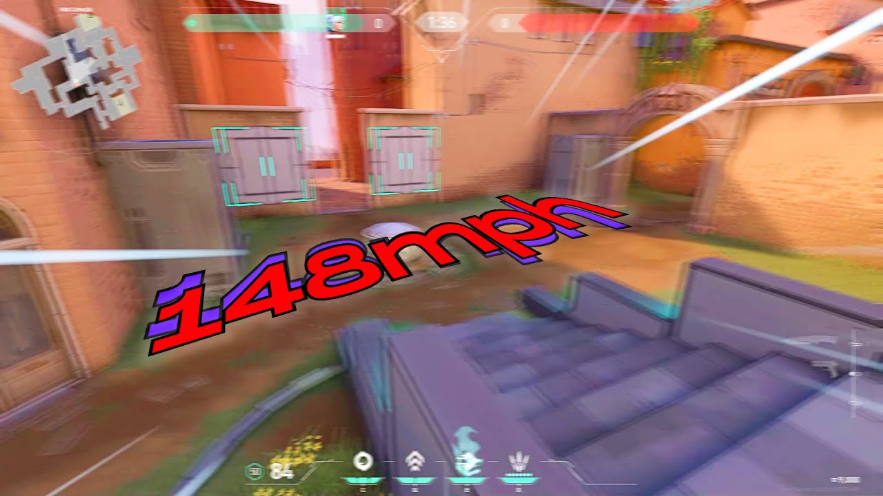Reaching Max Speed on Valorant - YouTube