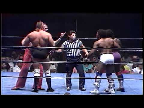 1985 07 26 Jake Roberts & John Nord vs Brickhouse & Reagan - YouTube