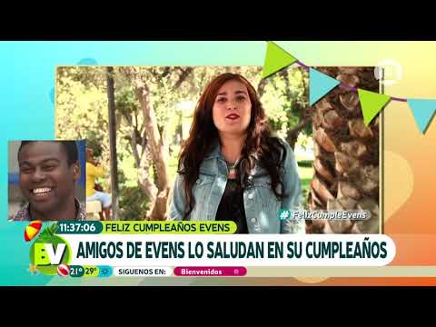 Amigas saludaron a Evens en su cumpleaños | Bienvenidos