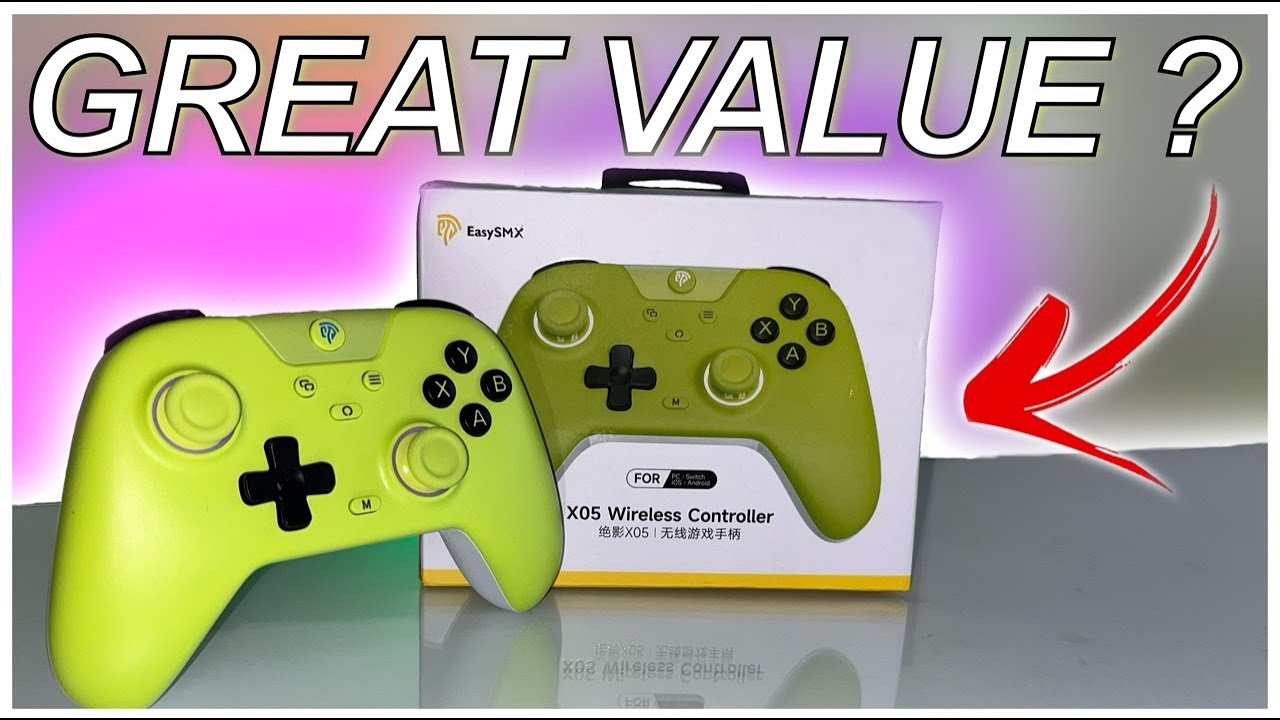 The EasySMX X05 | Why I Think It’s A GREAT VALUE Controller !! - YouTube