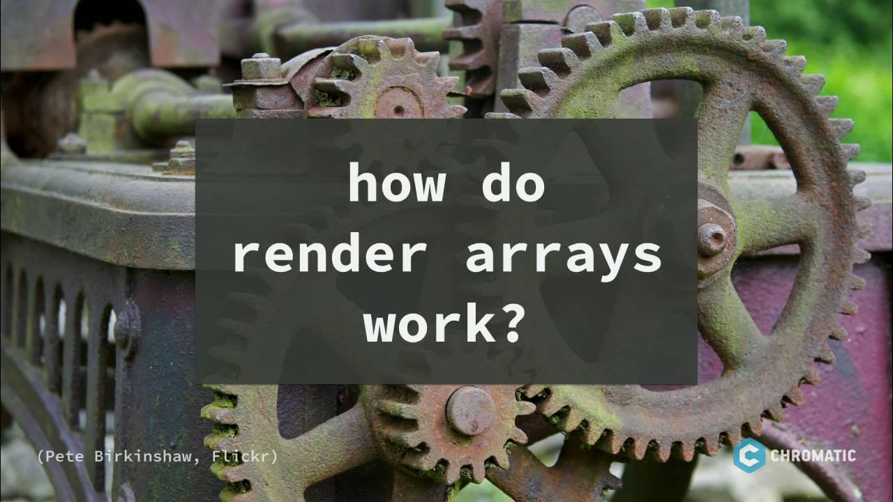 DrupalCon New Orleans 2016: Aha! Understanding and Using Render Arrays in Drupal 8 - YouTube