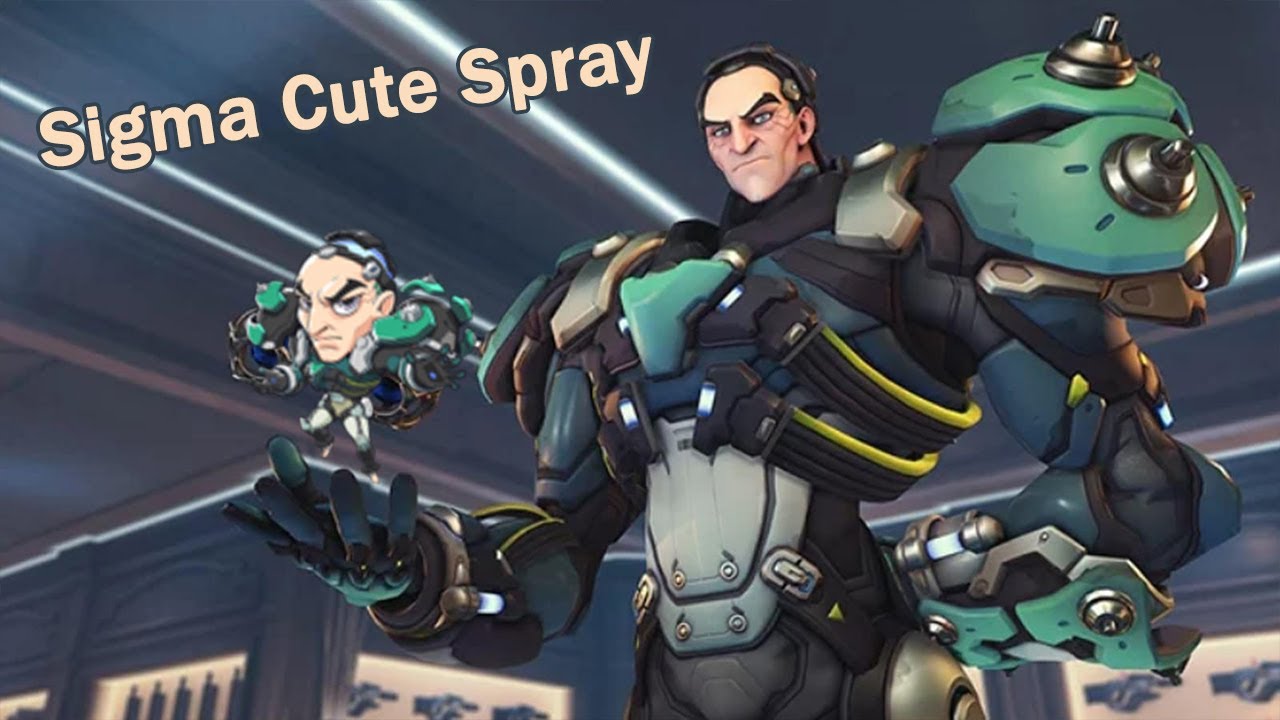 Overwatch Sigma Cute Spray Achievement (Event Horizon) - Voidatron ...
