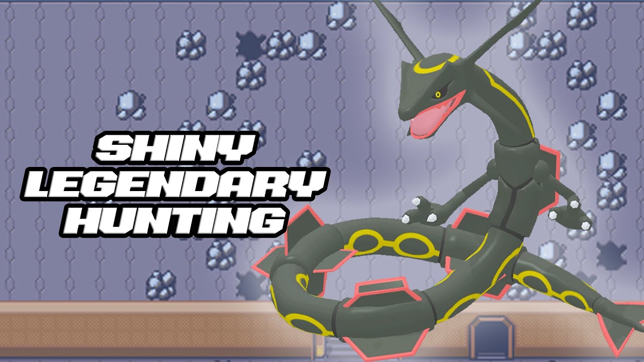 Hex Shiny Hunting Rayquaza Pokemon Emerald - YouTube