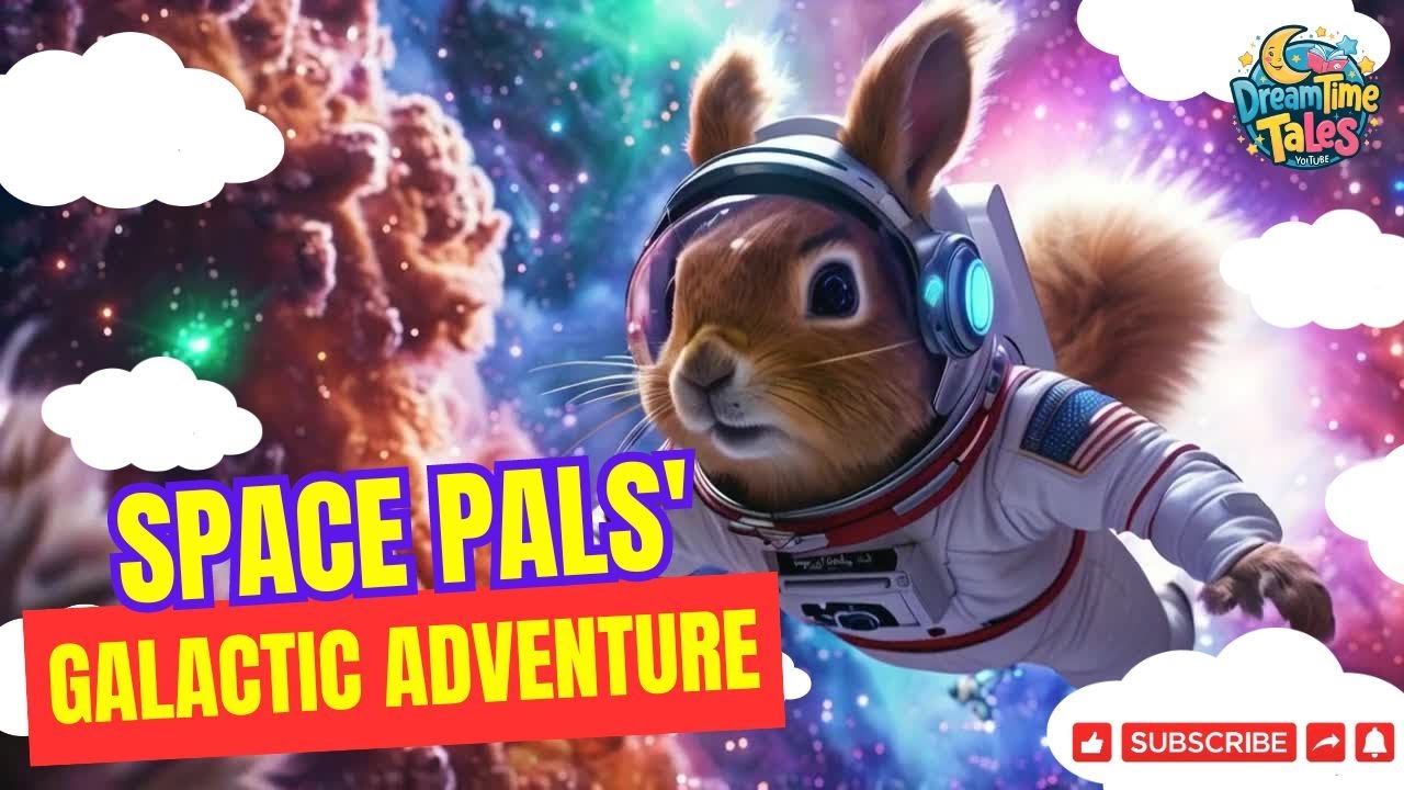 Galactic Adventure: A Squirrel and Rabbit's Epic Space Journey | Kids ...