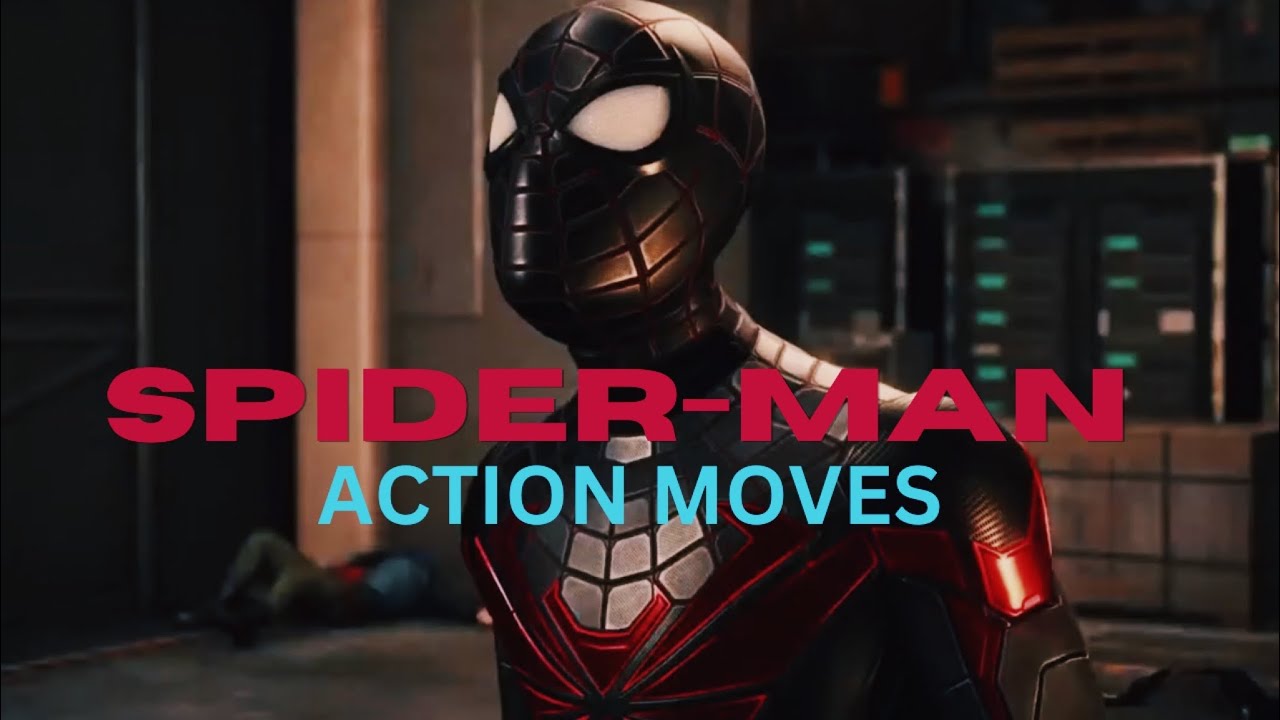 Spider Man Action Moves | Spider Man Action Graphics #spiderman # ...