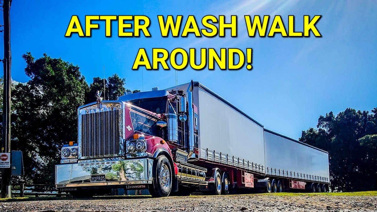 Truck wash walk around - YouTube