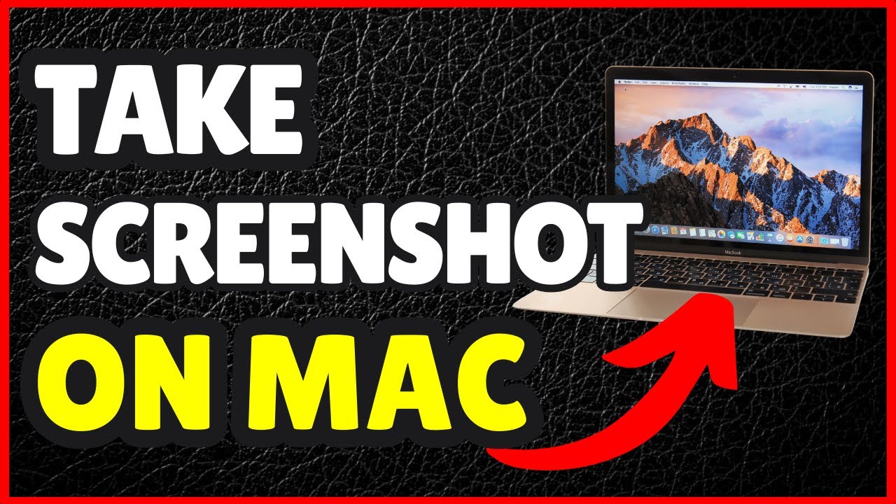 How to Take a Screenshot on MacBook – Step-by-Step Guide - YouTube