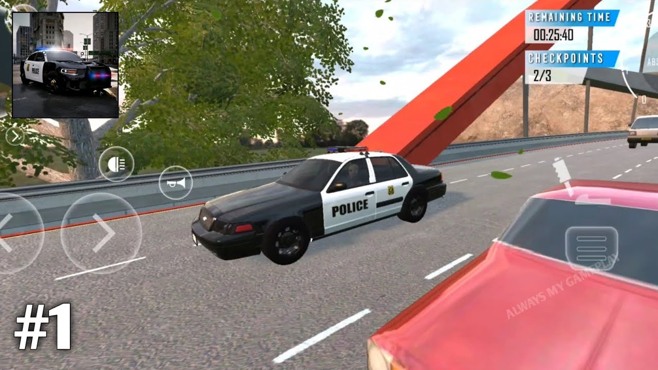Police Officer Simulator 2023 - Checkpoint Level 1-11 Gameplay ...