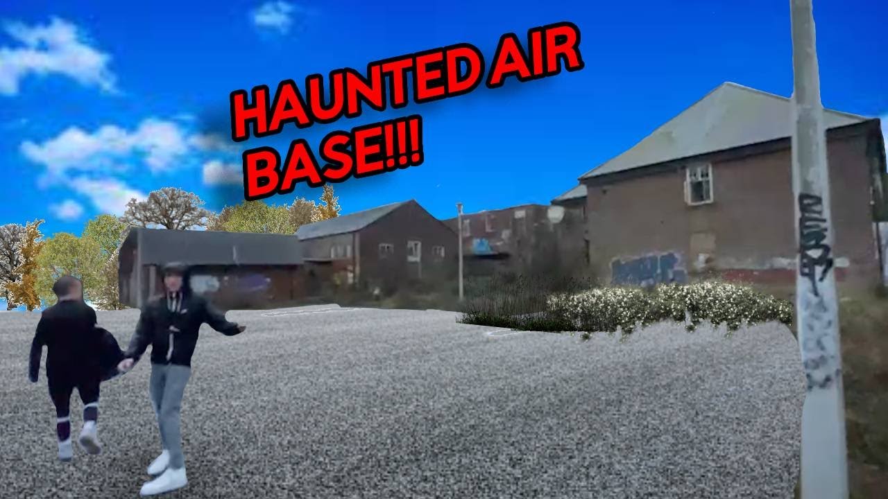We Explored A Haunted Air Base At Night!!! - YouTube
