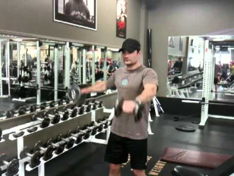 Front Lateral Shoulder Flys - YouTube