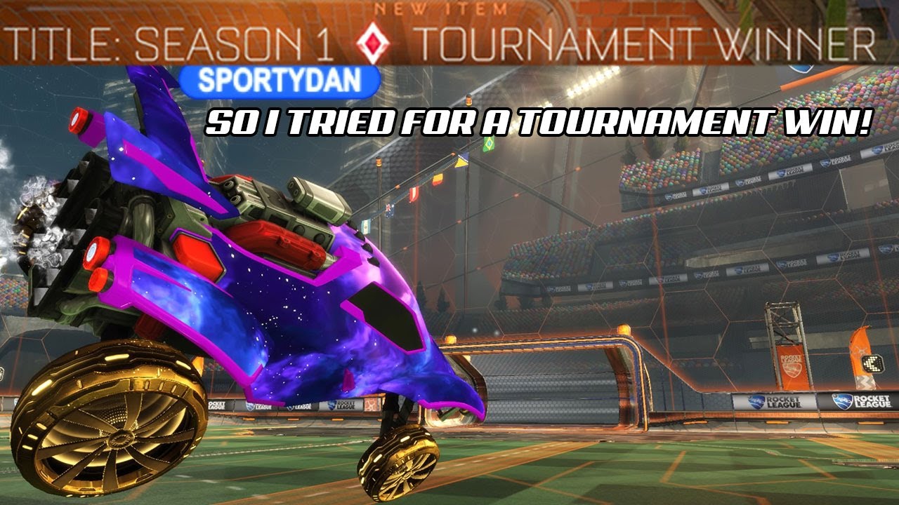 I Tried For A Champion Tournament Win! - Rocket League - YouTube