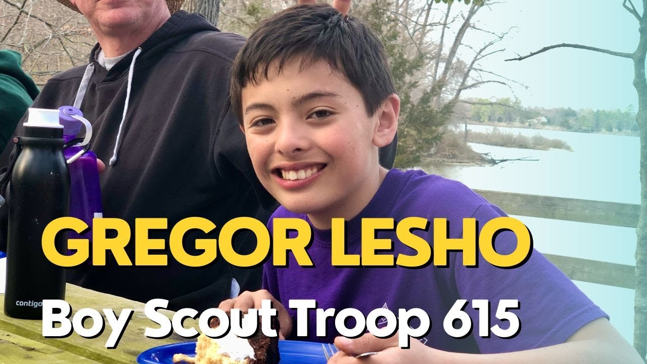 Gregor Lesho - Boy Scout Troop 615; Ellicott City, MD - YouTube