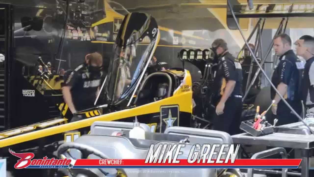Boninfante Racing Clutch Testimonial-US Army Top Fuel Dragster - YouTube