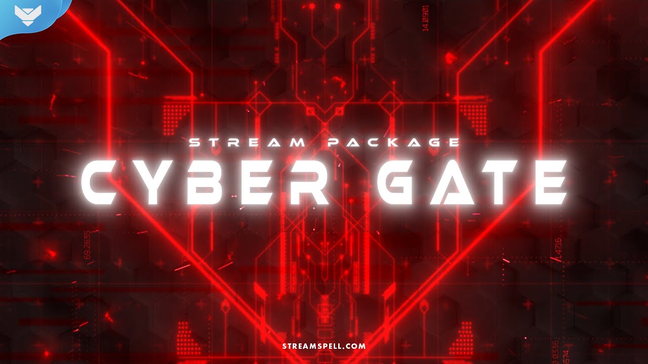StreamSpell | Cyber Gate Stream Package - YouTube