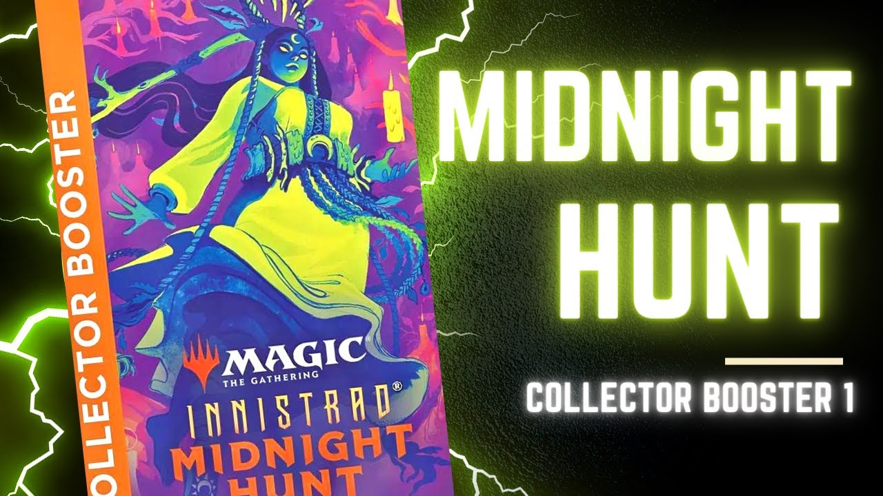 Magic the Gathering Booster Pack Opening: Midnight Hunt Collector ...