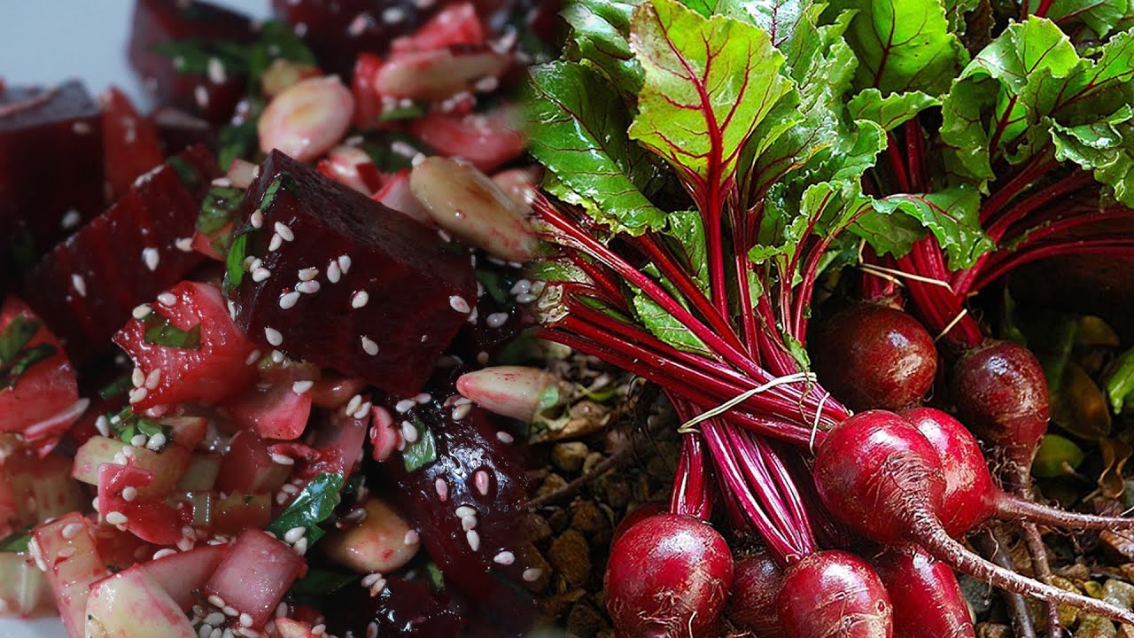 Steamed Beetroot Salad - YouTube