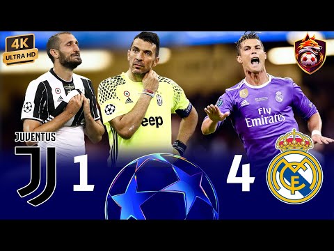 The Day Cristiano Ronaldo Desstory Gigi Buffon 😱 (2017) 👑🔥🏆 \