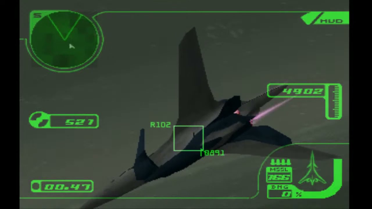 Ace Combat 3 | Free Mission Play | R-103 Delphinus 3 - YouTube