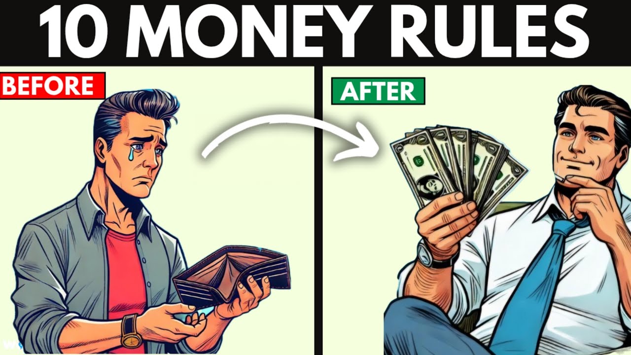 The 10 Rules of Money to Get Rich (Follow These or Stay Broke!) - YouTube