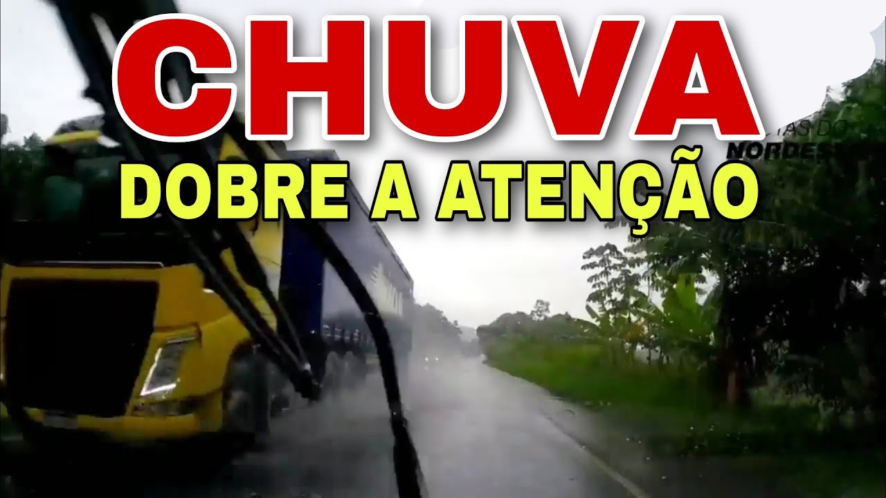Como dirigir na rodovia com chuva - YouTube