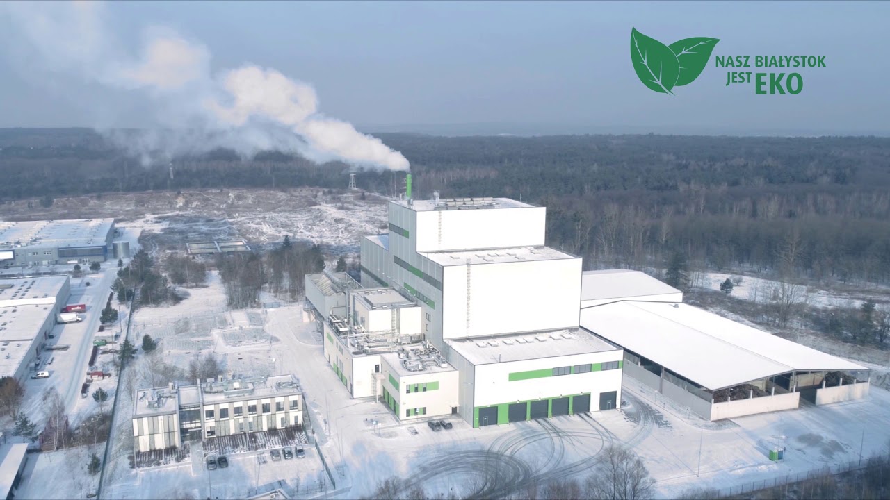 Produkcja energii z odpadów w ZUOK Białystok 2017 - YouTube