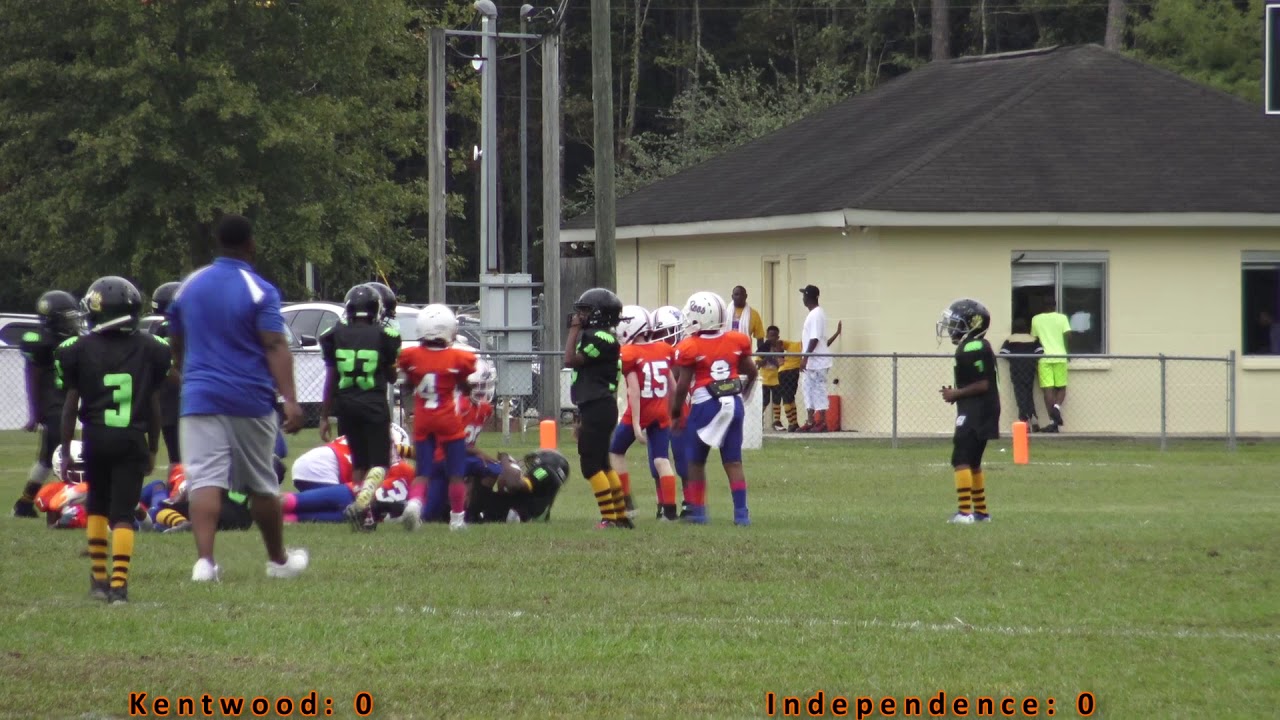 Kentwood Football League: Kentwood VS Independence Age Group 9-10 - YouTube