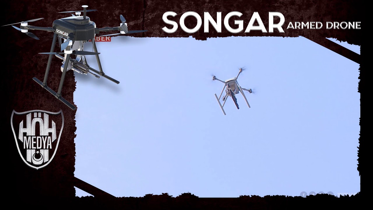 Songar ARMED DRONE - Turkish New Weapon - YouTube