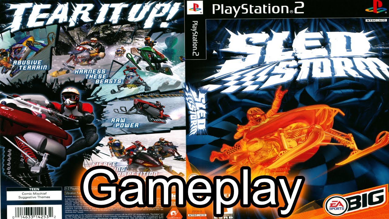 Sled Storm Gameplay PCSX2 - No Commentary - YouTube