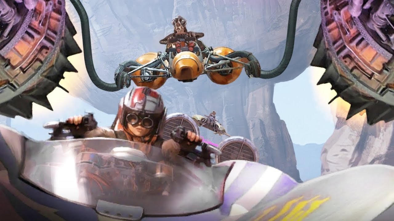 Star Wars Journeys: Pod Racer Game Demo - YouTube