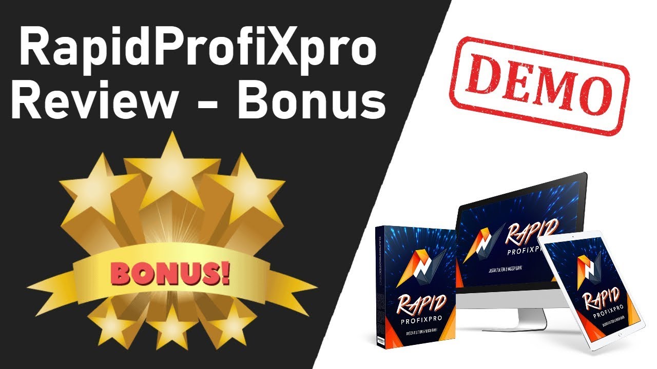 RapidProfixPro Review | RapidProfixPro Bonus And Demo - YouTube