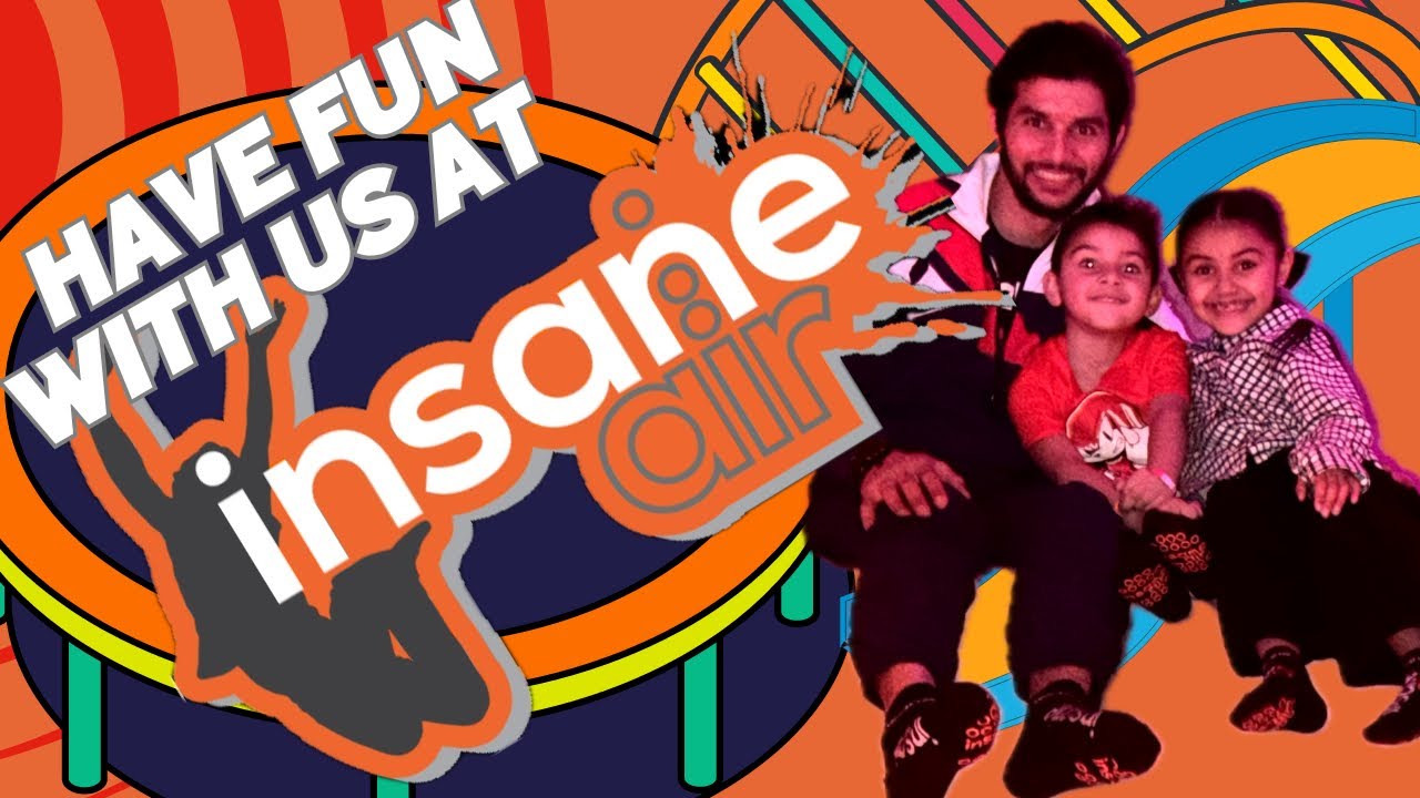 We Had Crazy Fun At INSANE AIR The Trampoline & Inflatable Park | Daddy ...