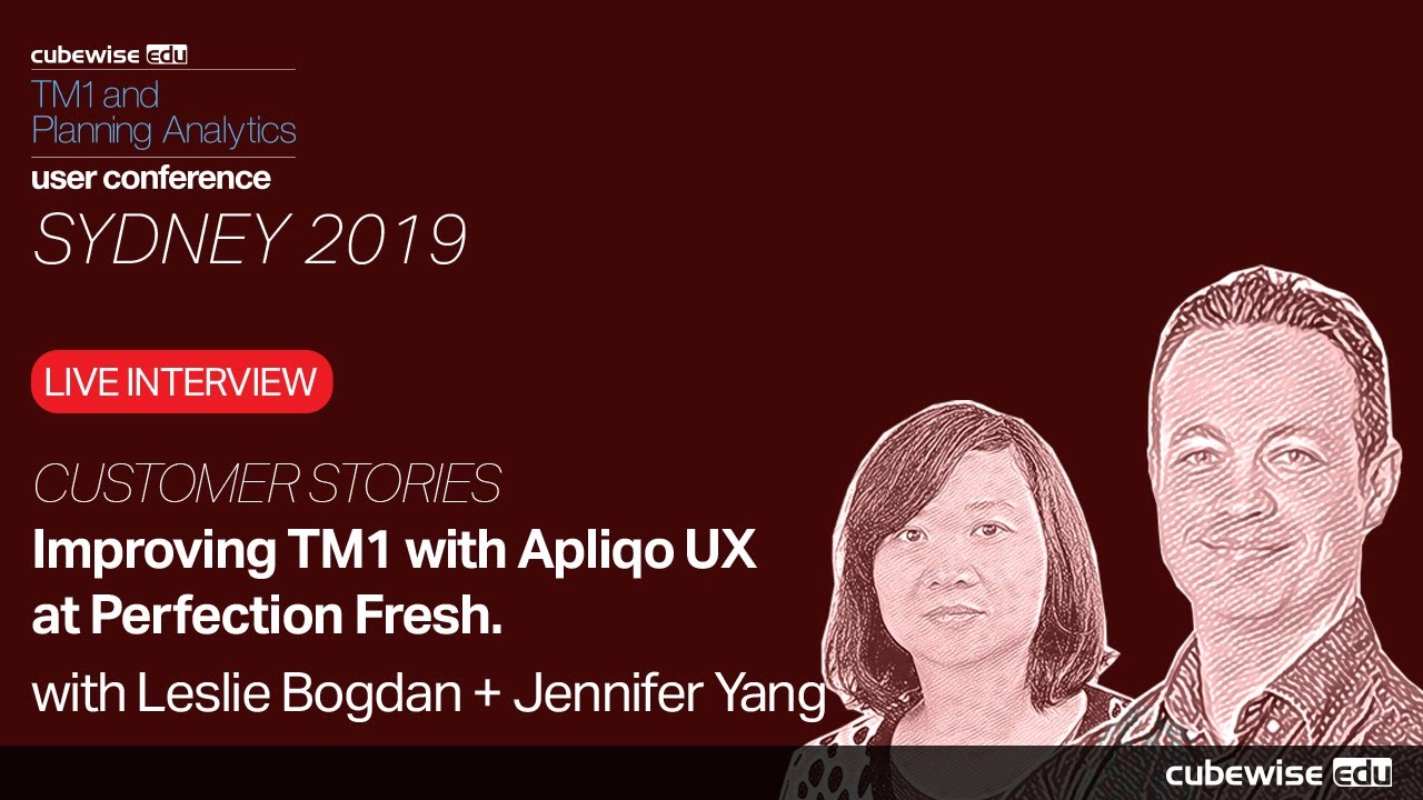 Improving TM1 with Apliqo UX at Perfection Fresh - YouTube