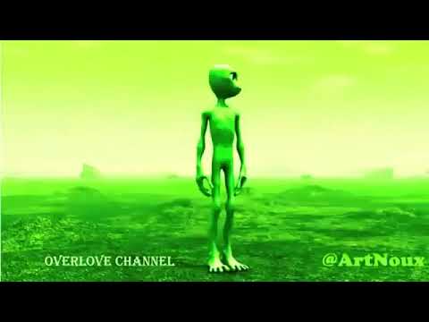 YENİ RENKLİ YEŞİL UZAYLI DANSI YENİ ŞARKISIYLA / AKIM DAME TU COSİTA