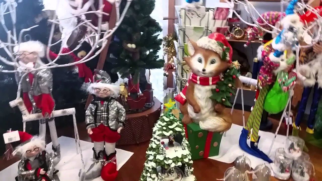 Santas Magical Workshop Christmas Shop Tour - YouTube