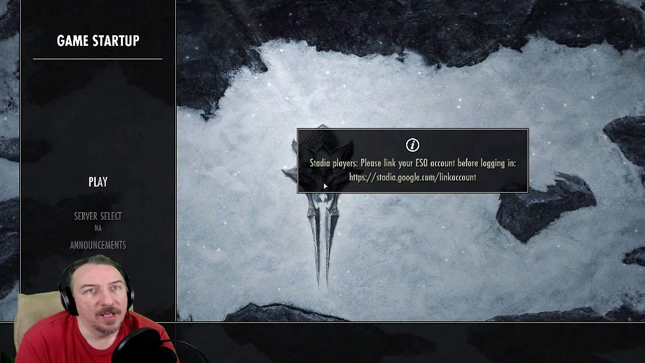 ESO The Elder Scrolls Online Stadia & Jumping through Hoops to play it ...