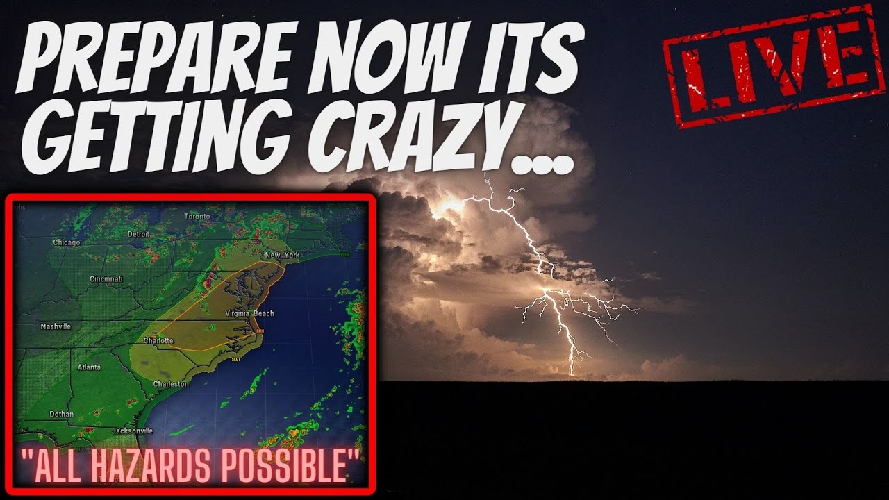 🔴BREAKING - Damaging Storms Continue! Excessive Wind Damage, Large Hail ...
