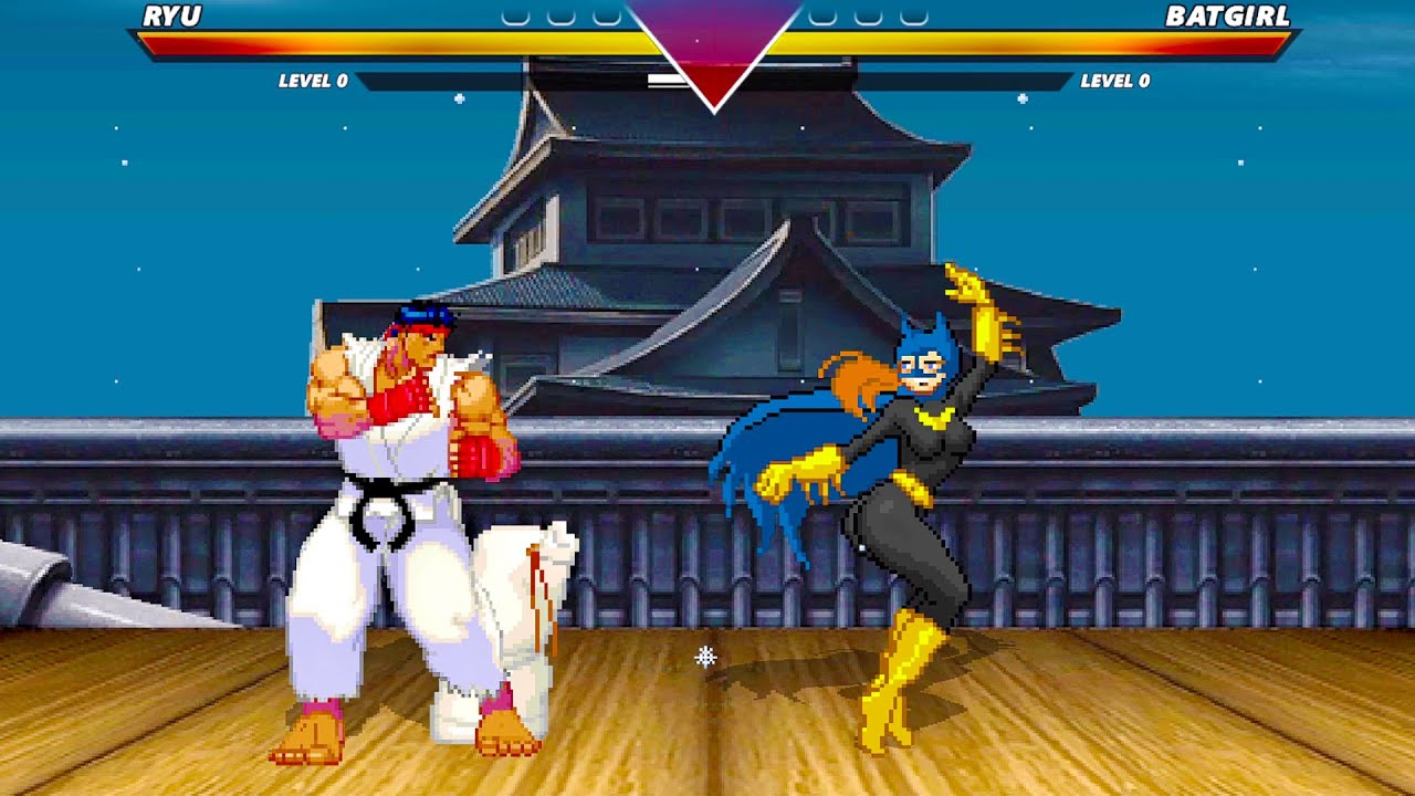 RYU vs BATGIRL - Must See MOST EXTREME EPIC Fights! - YouTube