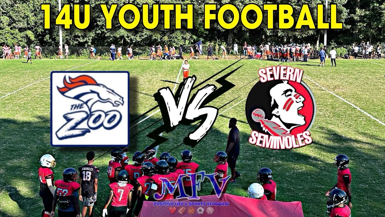 🏈🏈 Brooklyn Park Broncos vs Severn Seminoles 14u Football | Youth Football | Positive Football ...